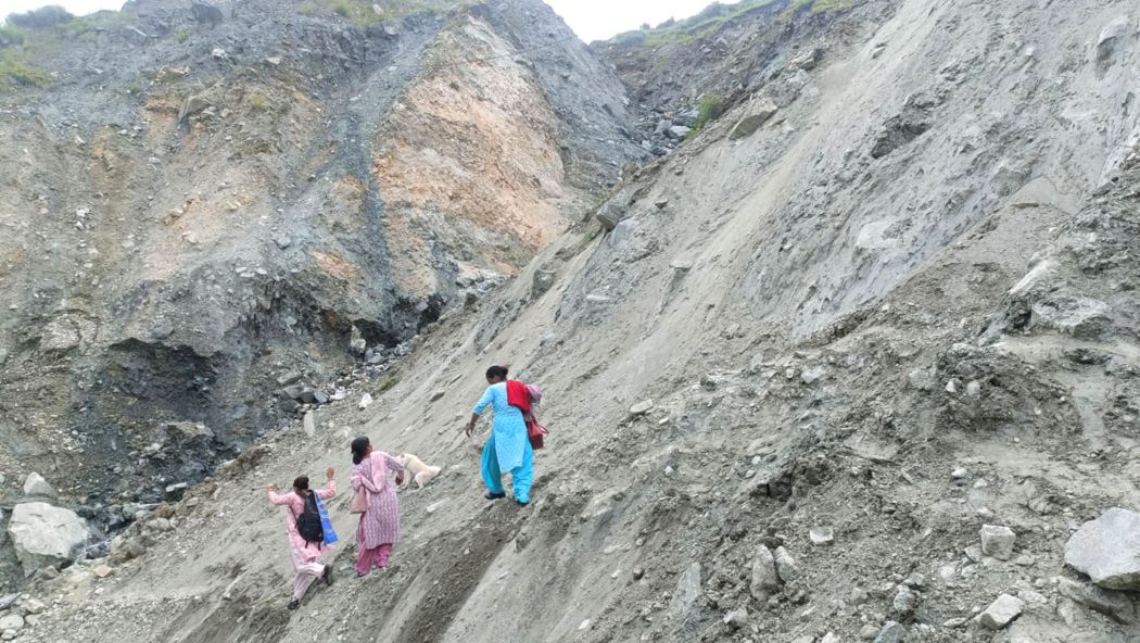 Road disrupted for a month