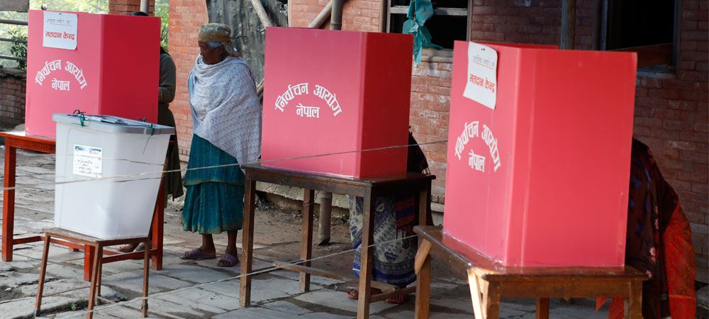 Mock voting for poll awareness begins
