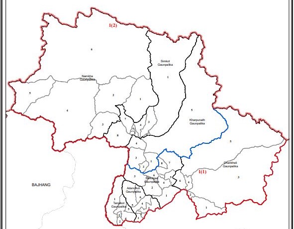 Women in charge of four polling stations in Humla