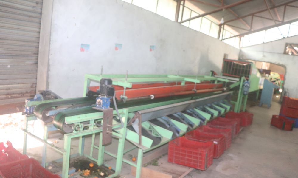 Country’s first orange grading machine on verge of closure