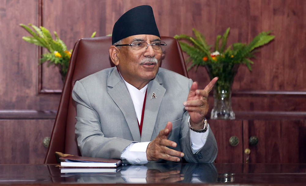 National consensus on election of President: PM Prachanda