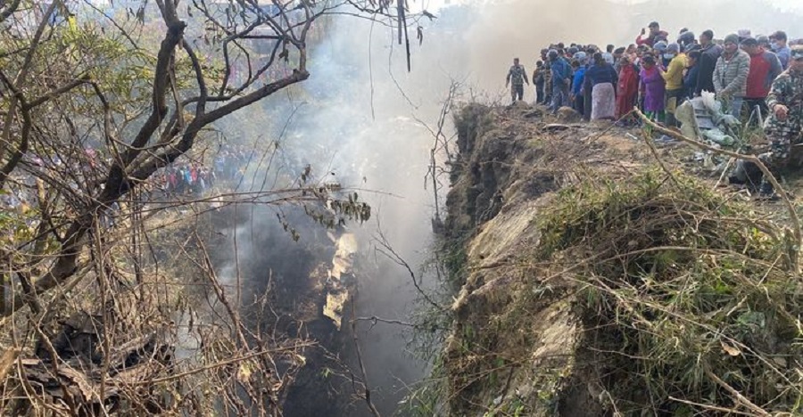 Search For One Missing In Pokhara Plan Crash Underway