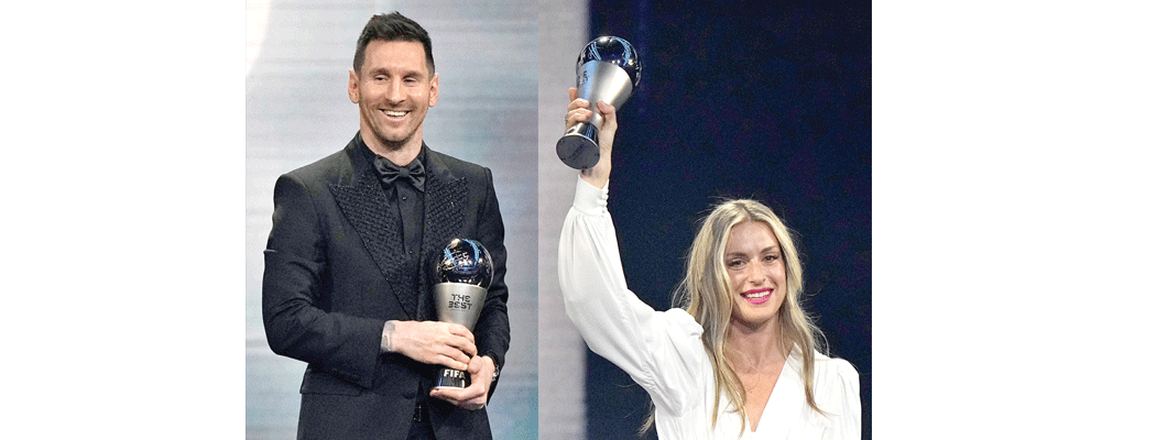 Messi and Putellas voted best players at FIFA awards again