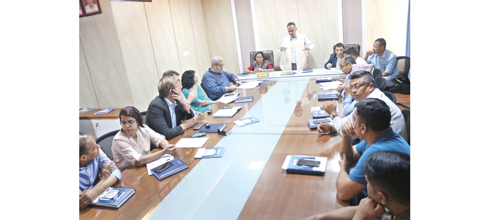Butwal discusses development projects with donors