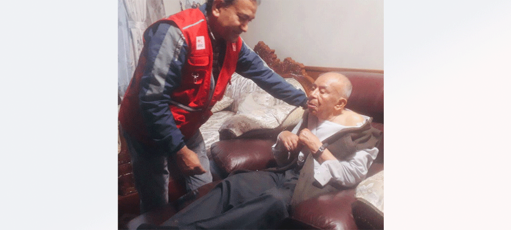 Red Cross starts giving COVID-19 shots in Kathmandu