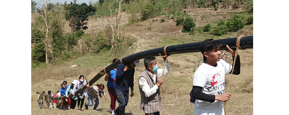 Dharan locals volunteer to solve drinking water problem