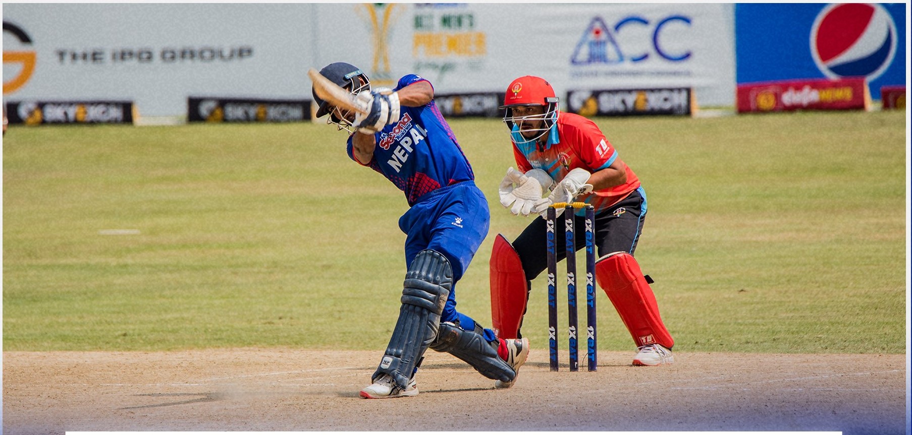 Nepal set 282-run target for Kuwait