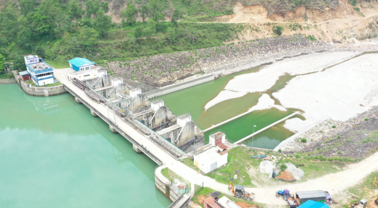 Dry season hits Electricity production in Marsyangdi Hydropower