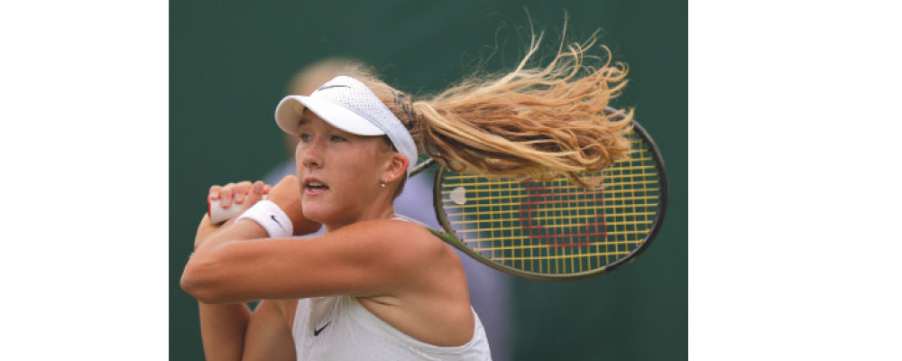 Teenager Andreeva reaches 4th round at Wimbledon