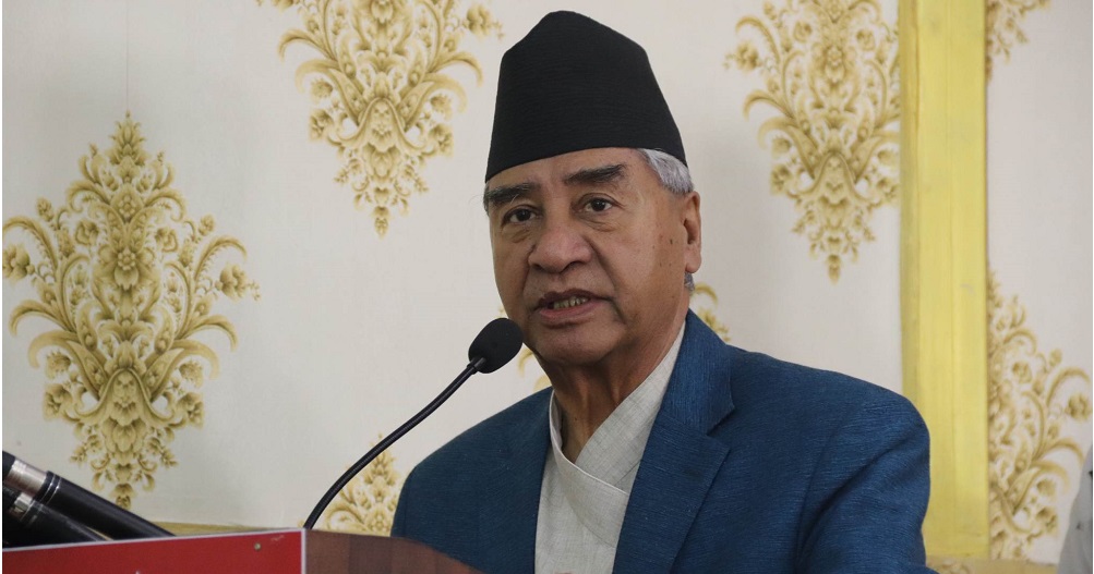 Democracy strengthens if NC is stronger: NC President Deuba