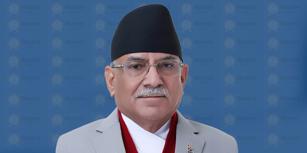 PM Prachanda extends greetings on India's 77th Independence Day