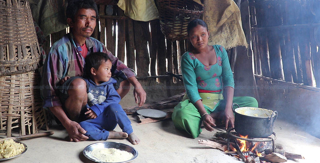 Chepang Community celebrating Chhonam (Nwagi) festival