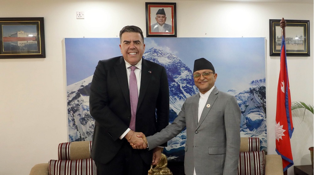 National Assembly Chair Timilsina and Australian Speaker meet
