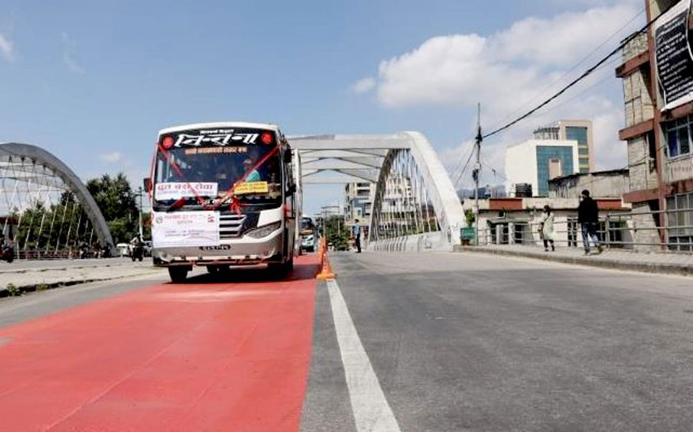 Express bus service resumes along Suryabinayak-Ratna Park route