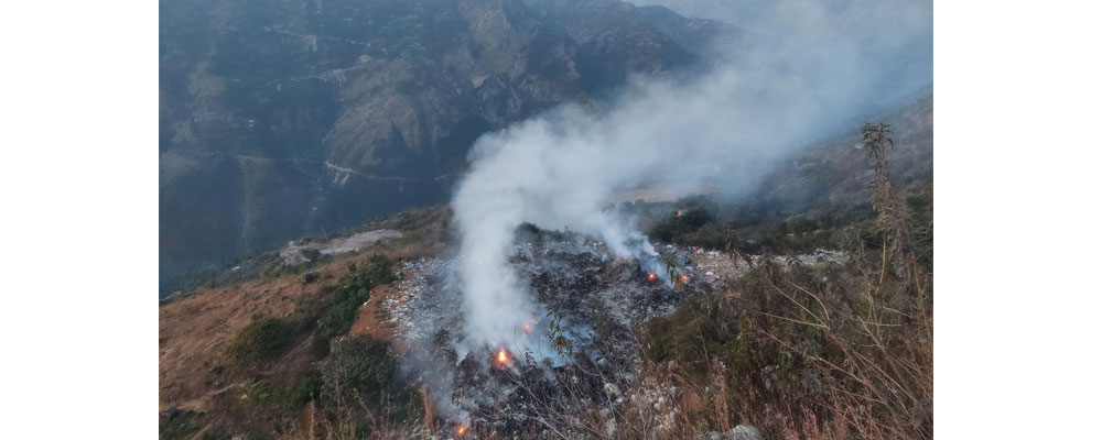 Dumping site makes life of Musikot locals difficult
