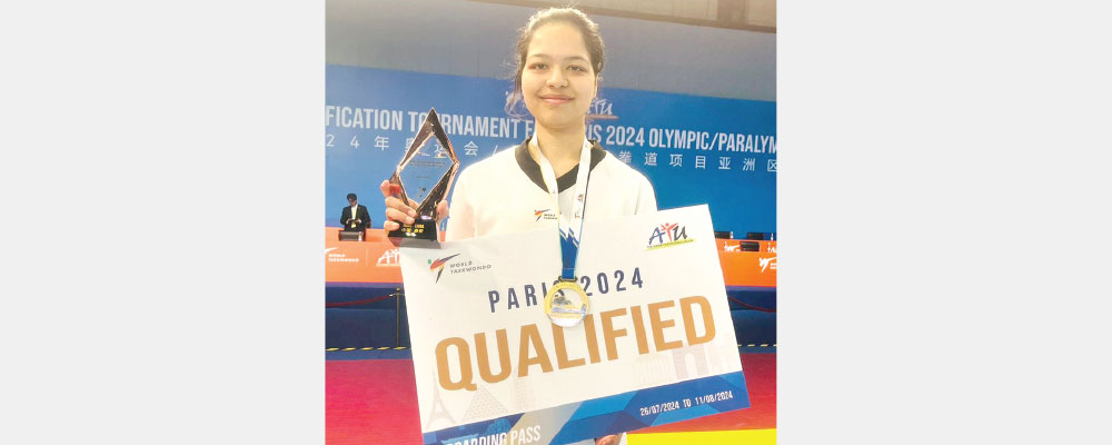 Palesha books ticket to Paris Paralympic 2024