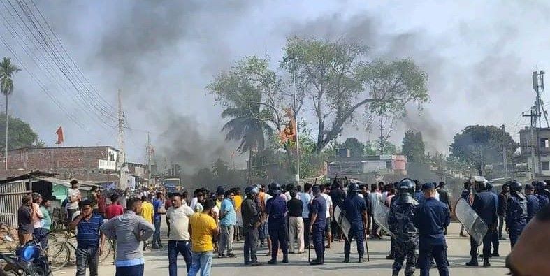 Indefinite curfew in Harinagar, Sunsari