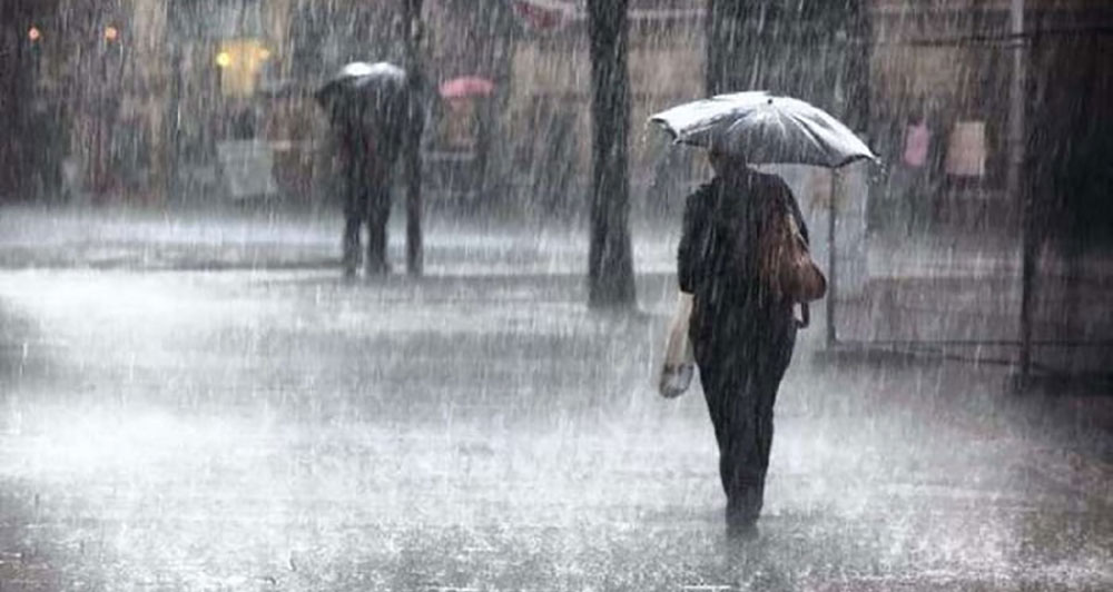 Heavy rainfall predicted for today