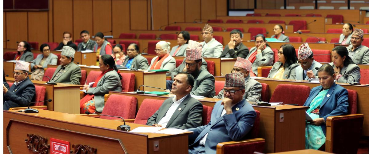 Government's annual report presented in upper house