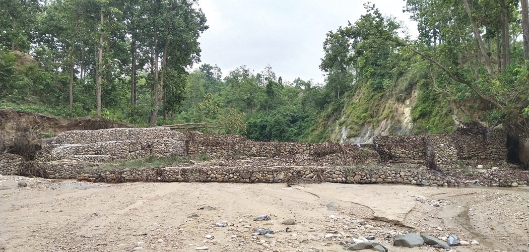 Erosion control in Chure shows good results