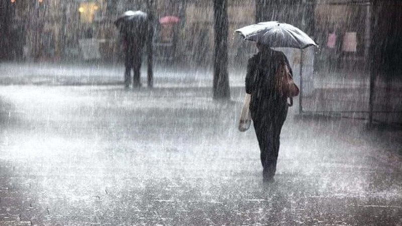 Light to moderate rainfall predicted today