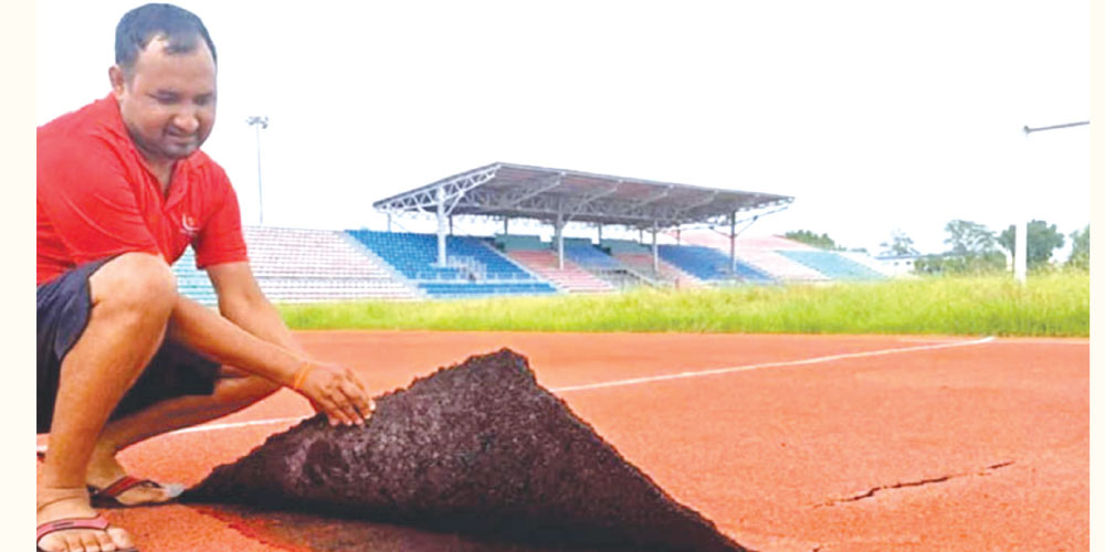 When can athletes use Nepalgunj Rangasala?