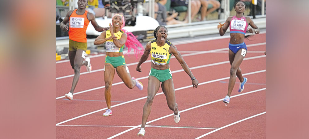 Jackson trumps Fraser-Pryce