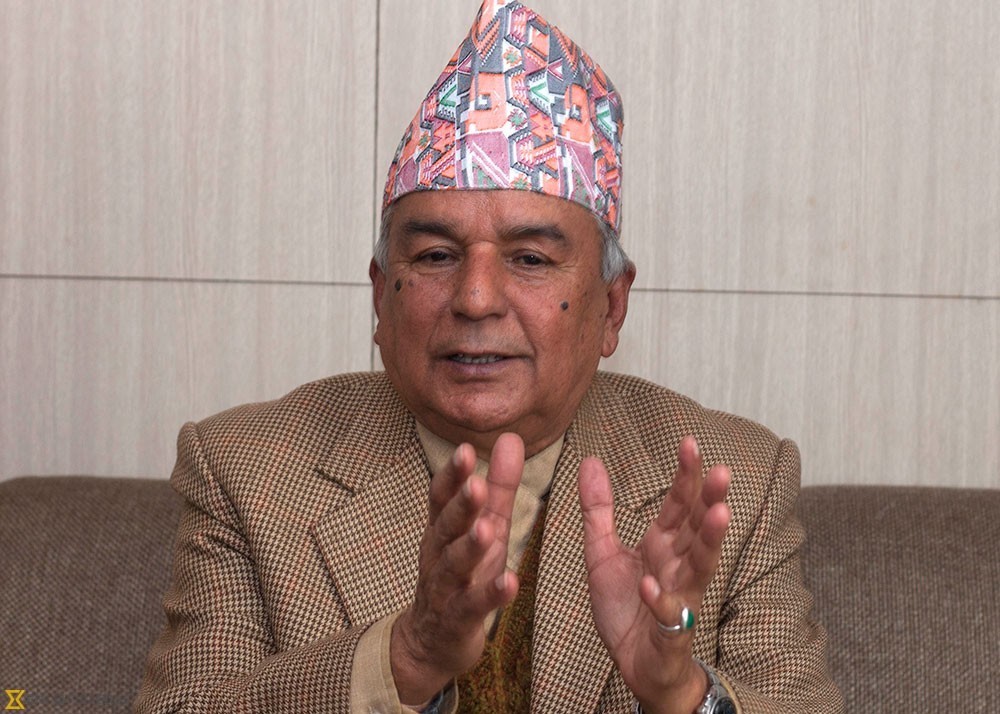 Poudel says nation's development goal of his political career