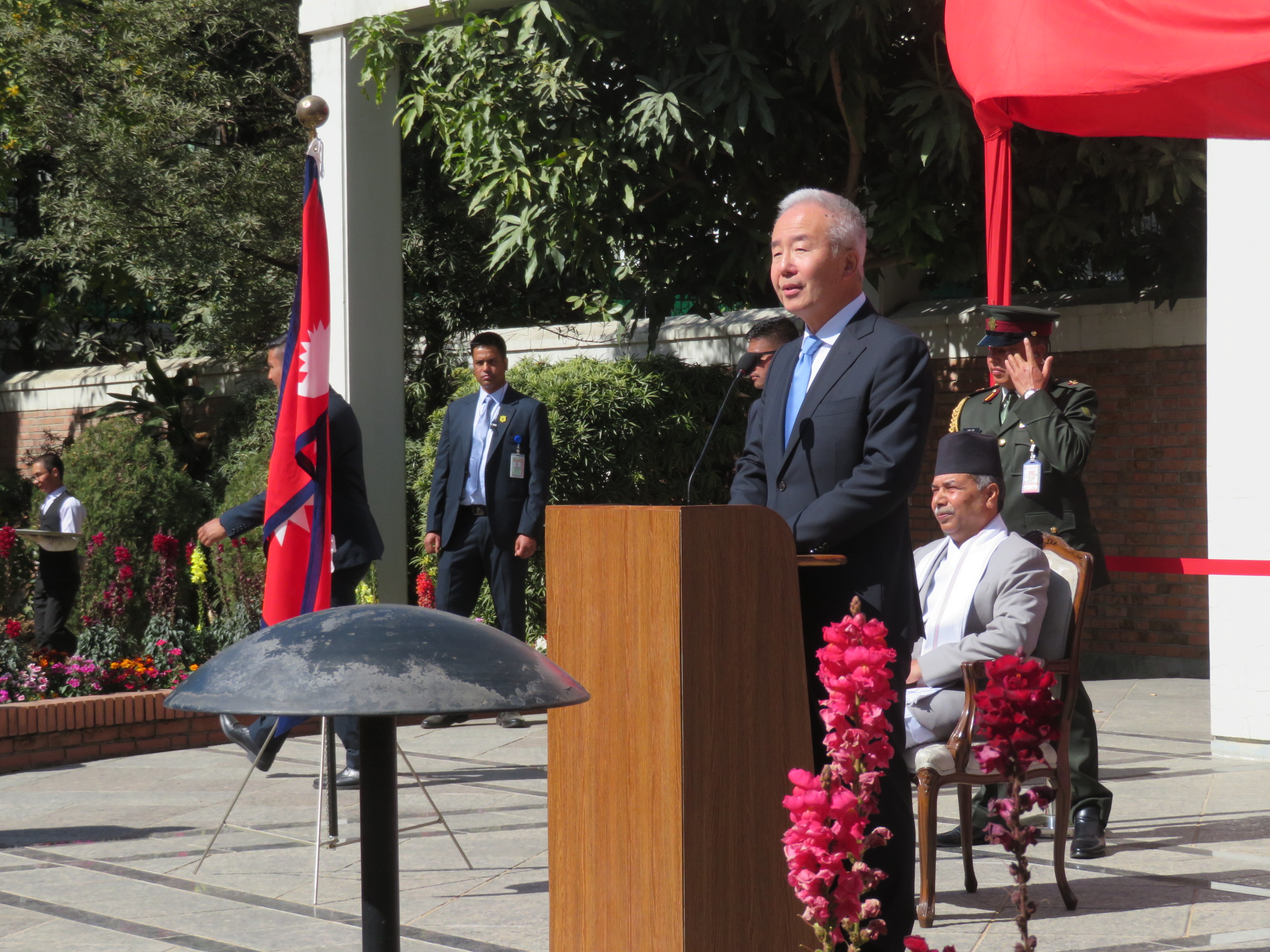 Vice President Yadav attends reception organized by Japanese embassy