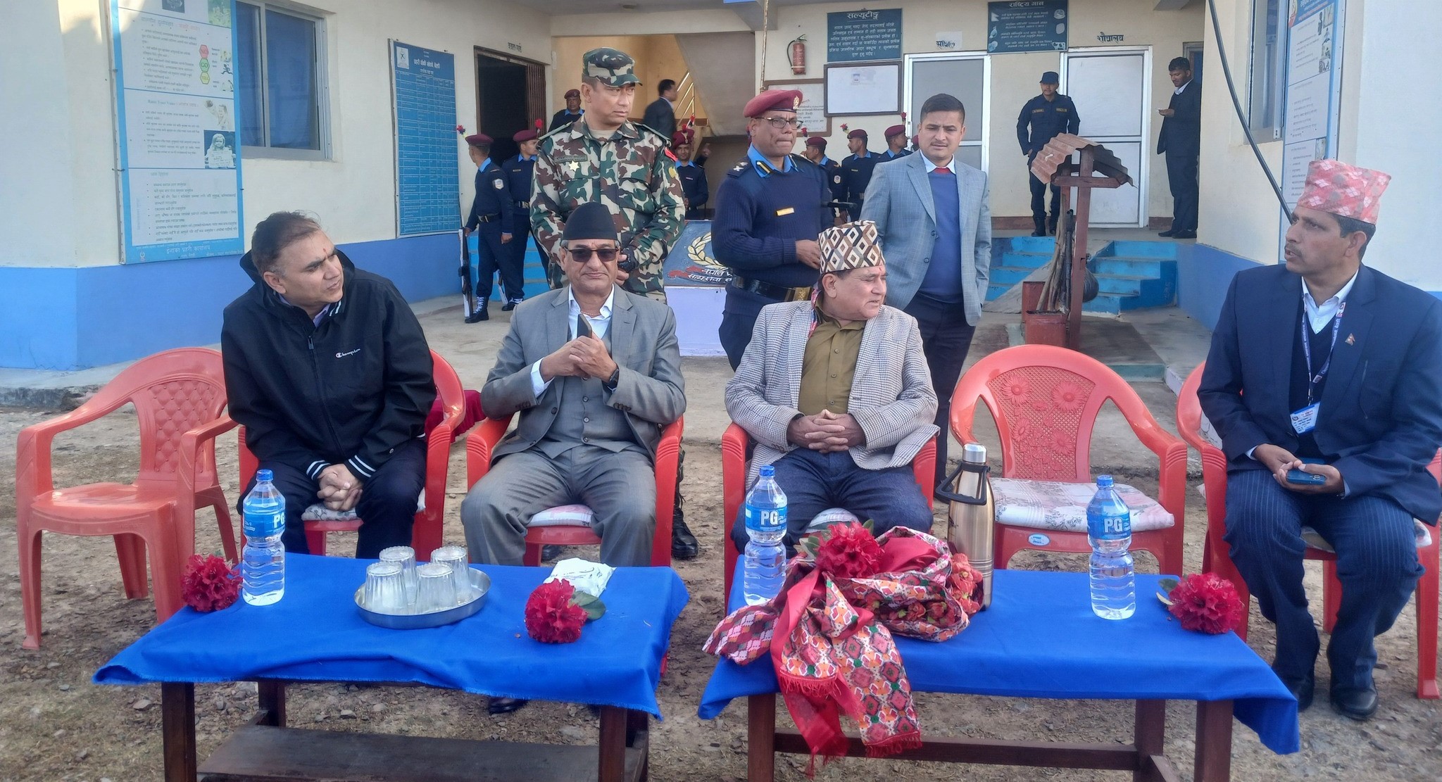 Home Minister Lekhak enquires about law and order situation in Baitadi