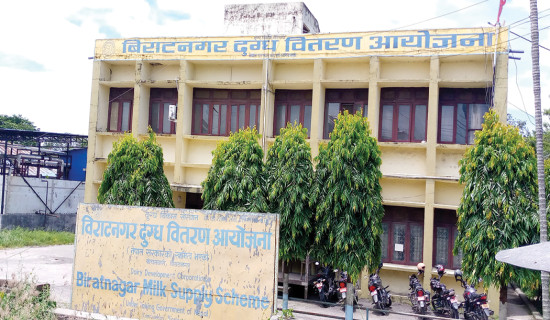 Milk shortage in DDC Biratnagar