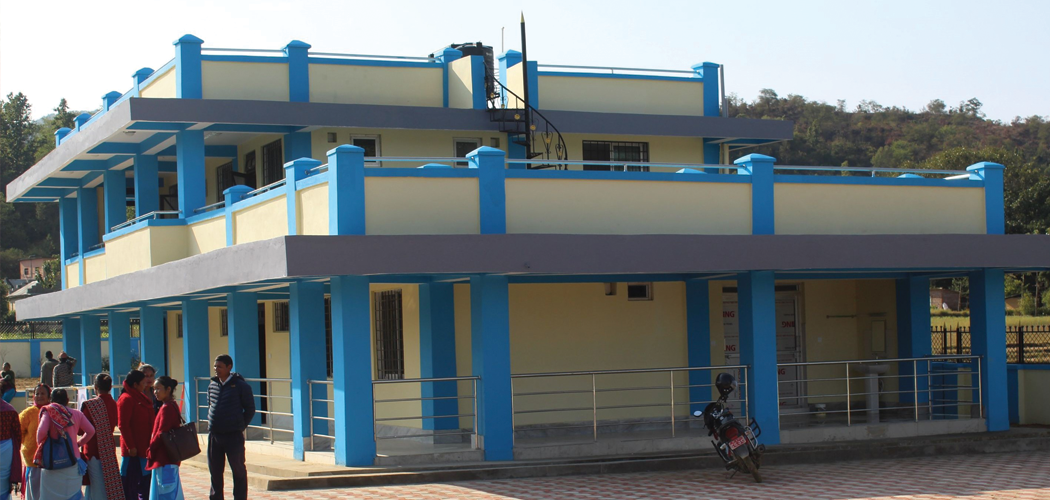 42 buildings of health institutions constructed in five years