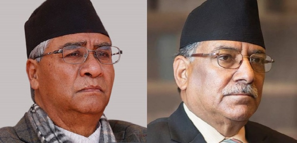PM Deuba, Prachanda meet to discuss seat allocations for elections